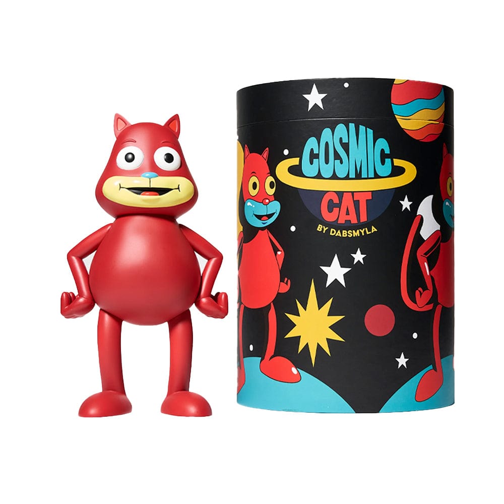 DABSMYLA "Cosmic Cat Figure (Red)" Vinyl Art Figure – Hunt Tokyo
