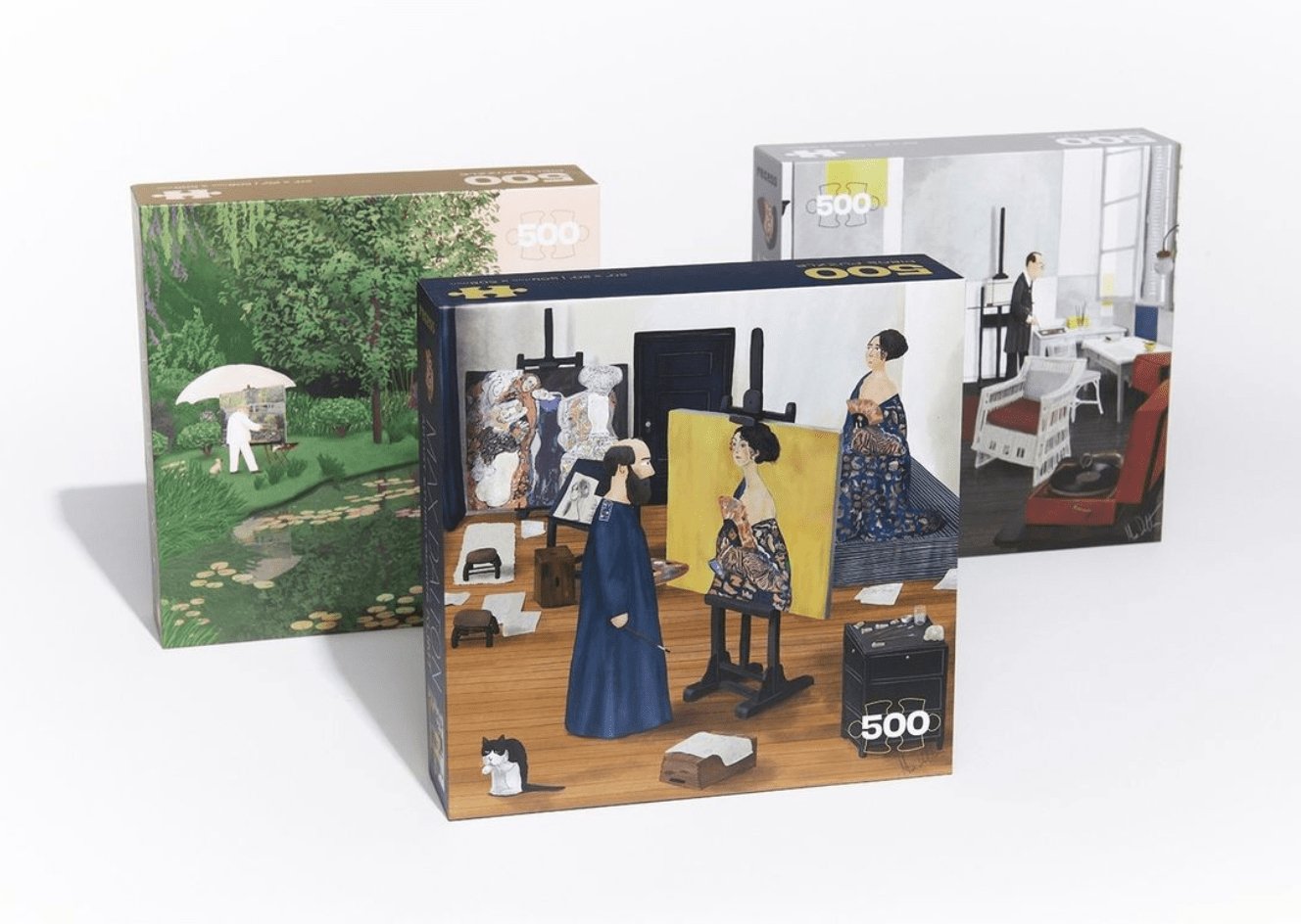 Max Dalton Artist Studio Series: Klimt Puzzle – Hunt Tokyo